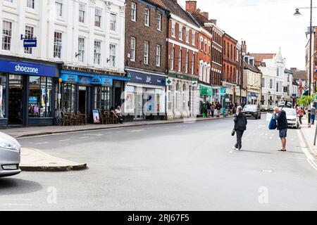 Mercer Row, Louth Lincolnshire Stock Photo - Alamy