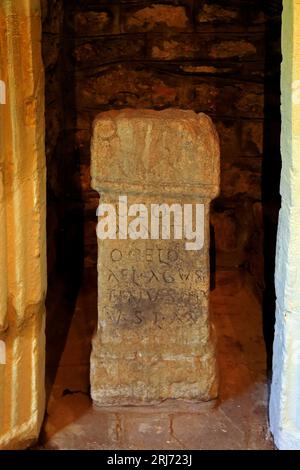 Roman artefacts - The Paulinus stone and small altar stone - at the ...