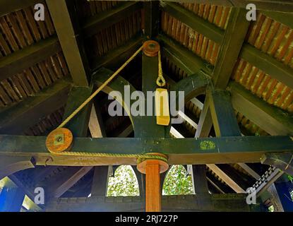 The unusual rare lytch gate with weighted rotary mechanism at the ...