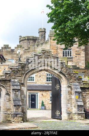 18th century Stanhope Castle, Market Place, Stanhope, County Durham ...