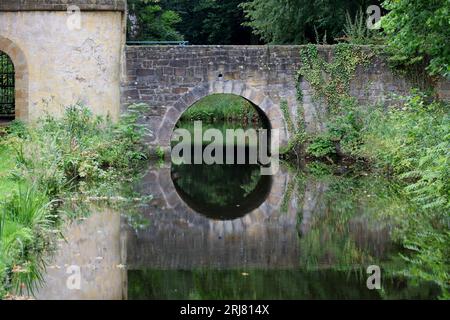 Stonebridge at Haus Cappeln in Westerkappeln, Germany Stock Photo - Alamy