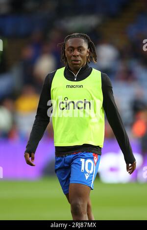 Eberechi Eze of Arsenal ahead of kick off during the Premier League ...