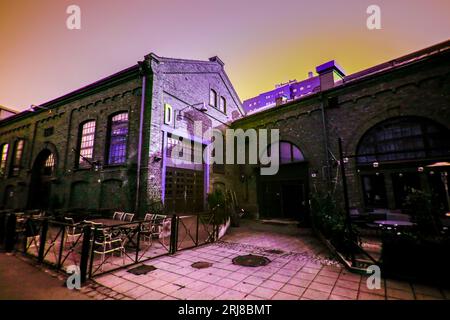 Jonkoping a Swedish City in Ultraviolet Stock Photo - Alamy