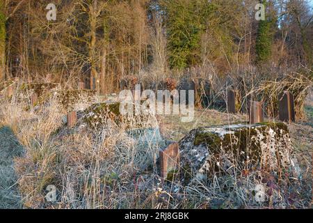 Anti tank toblerone obstacles and reinforced with metal rail was made ...