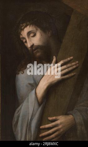 Michiel Coxie - Christ bearing the Cross Stock Photo - Alamy