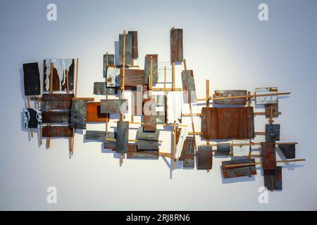 Artwork at 'Affinities' show of Helen Carnac and David Gates in Make ...
