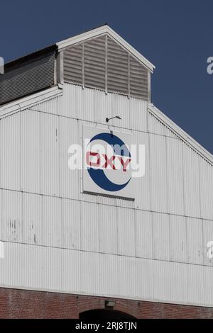 Cincinnati - August 20, 2023: Occidental Chemical Corporation plant ...