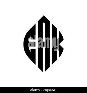 EAK logo. EAK letter. EAK letter logo design. Initials EAK logo linked ...