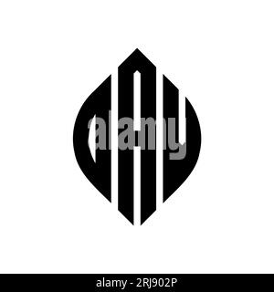 DAV circle letter logo design with circle and ellipse shape. DAV ...