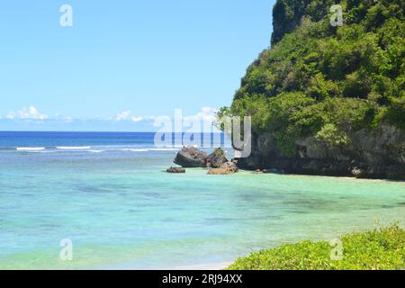 Guam's coastal masterpiece: Beaches adorned with cliffs and lush ...