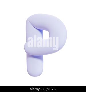 3D alphabet with fluffy cushioned design - D Stock Photo - Alamy