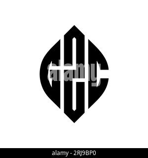 GYC circle letter logo design with circle and ellipse shape. GYC ...