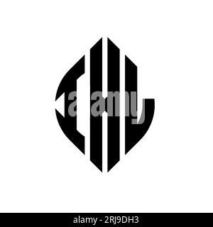IXL circle letter logo design with circle and ellipse shape. IXL ...