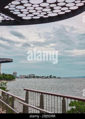Khao Sam Muk Bangsaen Chon Buri Thailand .Viewpoint landscape Blue sea ...