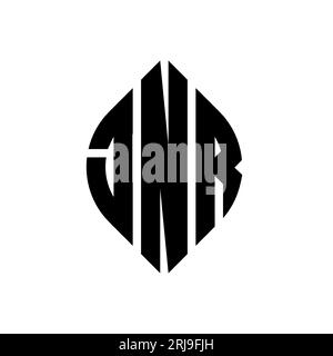 JNR logo. JNR letter. JNR letter logo design. Initials JNR logo linked ...