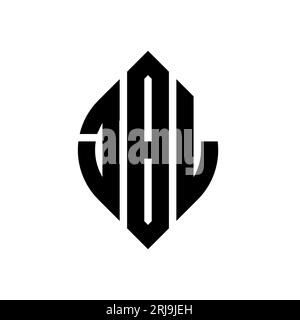 JBL circle letter logo design with circle and ellipse shape. JBL ...