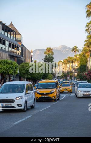 A walk through the modern streets of Turkey in Antalya Stock Photo - Alamy