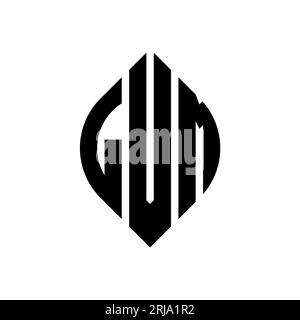 LVM circle letter logo design with circle and ellipse shape. LVM ...