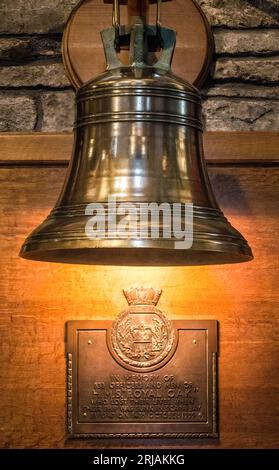 HMS Royal Oak's bell Stock Photo - Alamy
