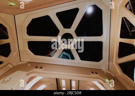 Nasa Image of the Day and a mock up of the International Space Station ...