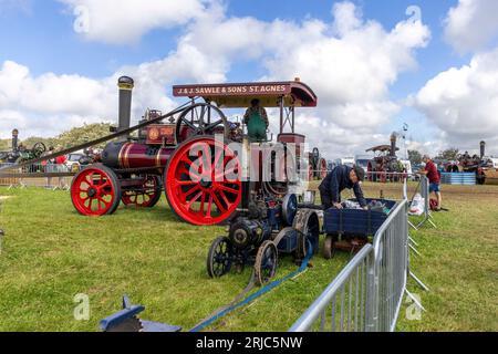 West of England Steam Engine Society Rally Stithians Steam Rally Show ...