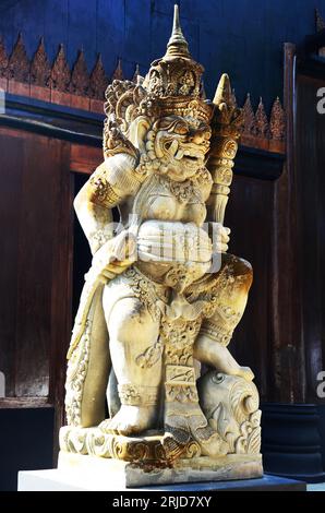Statue of Ancient Demon at Chiang Rai Stock Photo - Alamy