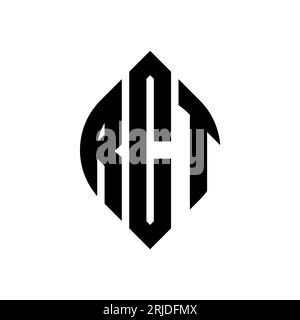 RCT circle letter logo design with circle and ellipse shape. RCT ...