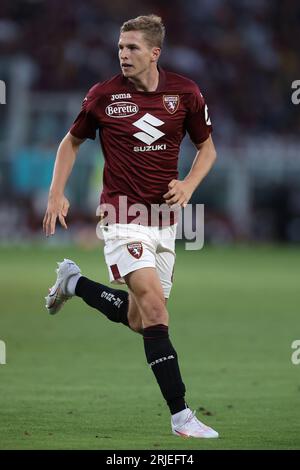 David Zima of Torino FC during the Serie A 2021/22 match between Torino ...