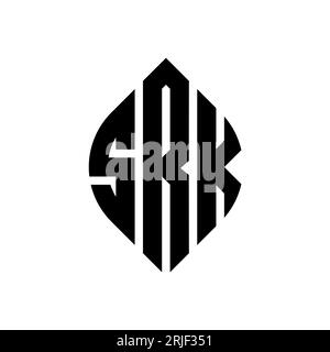 SRK logo. SRK letter. SRK letter logo design. Initials SRK logo linked ...