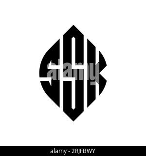 Letter SSK Logo, Three Letter Logo, Alphabet S S K Hexagon Shape Vector ...
