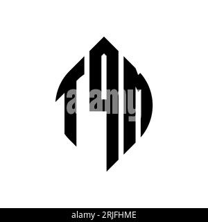 TQM logo. TQM letter. TQM letter logo design. Initials TQM logo linked ...