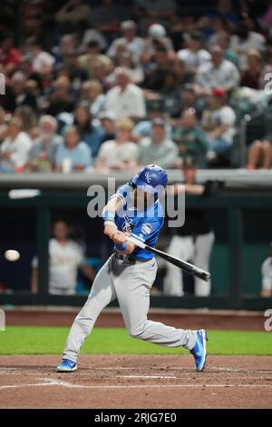 Drew Avans (3) of the Oklahoma City Dodgers runs toward third base in ...