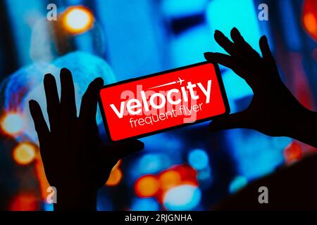In this photo illustration, the Velocity Frequent Flyer (Virgin ...