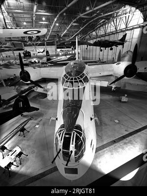 A Short Sunderland WWII anti submarine flying boat at the Imperial War ...