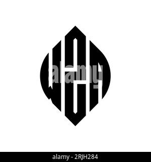 WZA logo. WZA letter. WZA letter logo design. Initials WZA logo linked ...