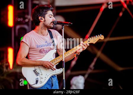 Hungary 11 August 2023 Carson Coma live at Sziget Festival in Budapest ...