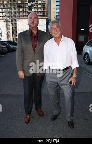 Eastenders actor Billy Murray and producer Jonathan Sothcott arriving ...