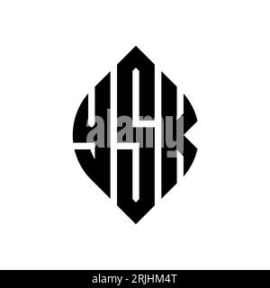 YSK logo. YSK letter. YSK letter logo design. Initials YSK logo linked ...