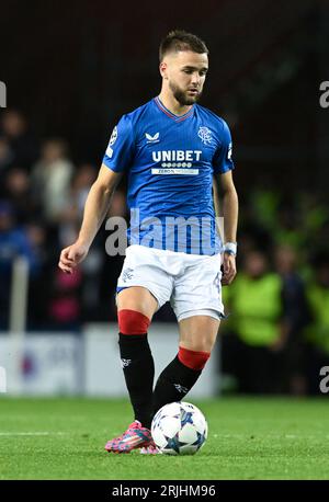 Rangers' Nicolas Raskin during the UEFA Europa League Round of 16 ...