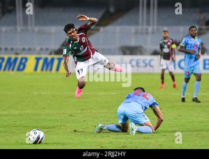 Liston Colaco during a Mohun Bagan match at Salt Lake Stadium ...