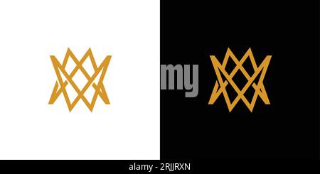 Modern and unique MW logo design Stock Vector Image & Art - Alamy
