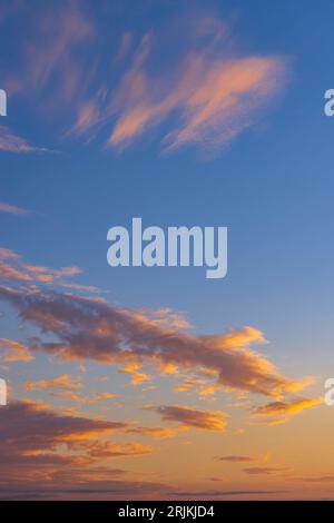 Beautiful twilight sky with cloud before sunset morning background ...