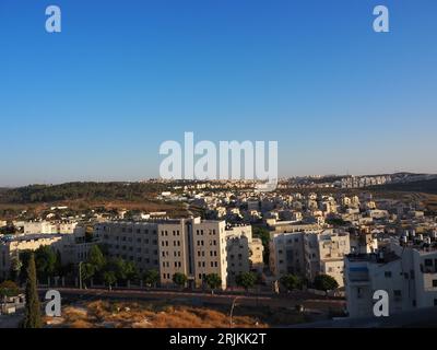 Overlooking Beit Shemesh before Shabbat Stock Photo - Alamy