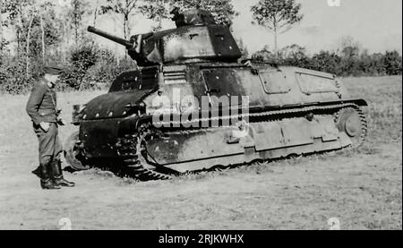 French Somua S35 Tank Stock Photo - Alamy