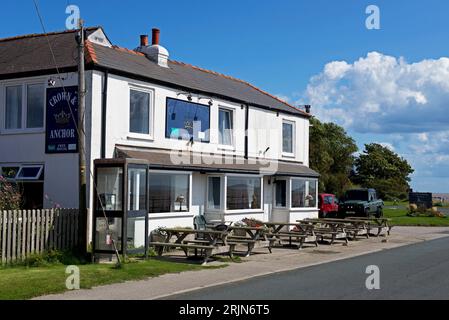 The Crown & Anchor pub in Kilnsea, Holderness, East Yorkshire, England ...