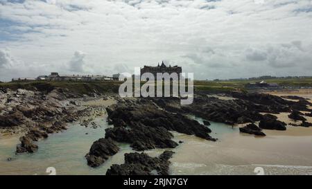 Cornwall Coasts and Sea Drone Shots Stock Photo - Alamy