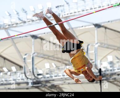 Oleg Zernikel (Germany). Pole Vault Men. European Championships Munich ...