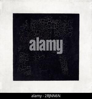 Kazimir Malevich, Black Square, (Black Suprematic Square), abstract ...