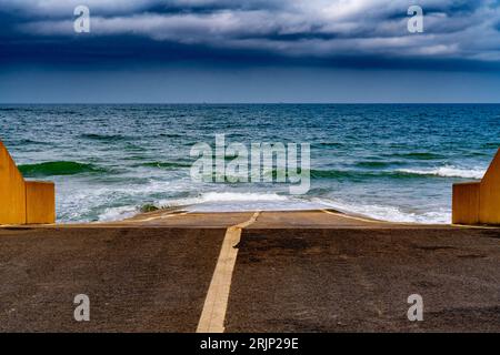 seaside boat ramps, slipways Stock Photo - Alamy