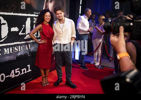 BARNEVELD - (from left to right) Gaia Aikman, Soy Kroon, Gert Verhulst ...